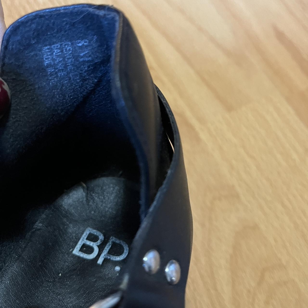 Small slip on BP Moto boots, scuff marks shown on... - Depop