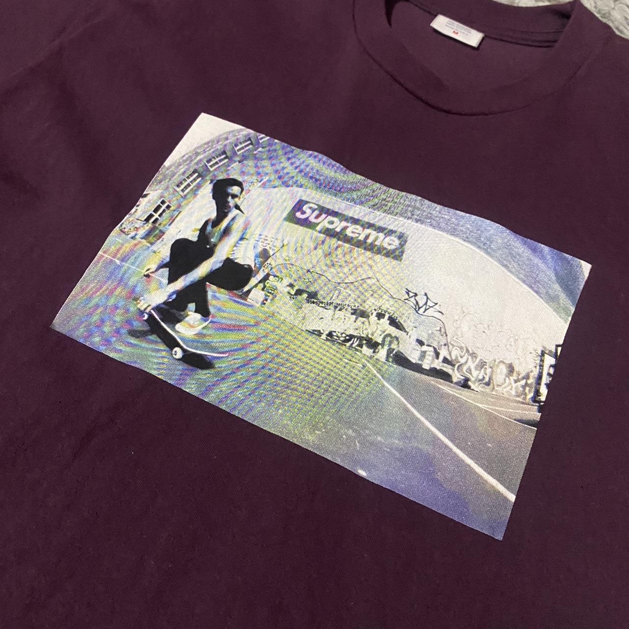 Supreme Dylan Reider Foundation T-shirt Plum... - Depop