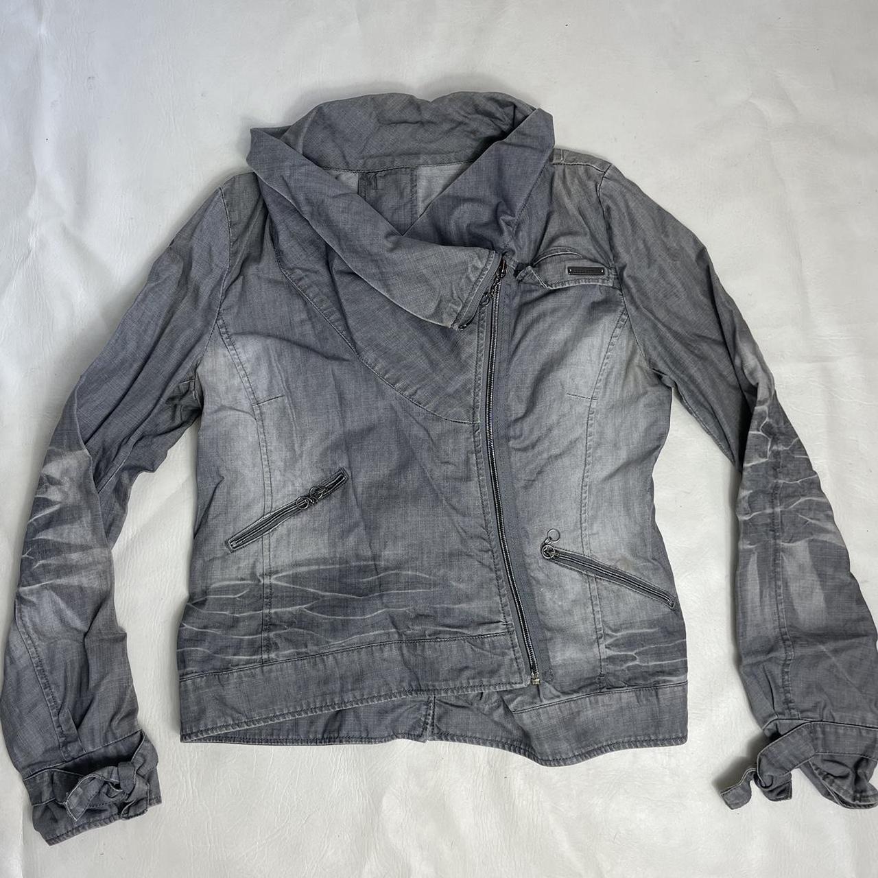 Cop Copine jacket Fits like a UK 8. Measurements in... - Depop