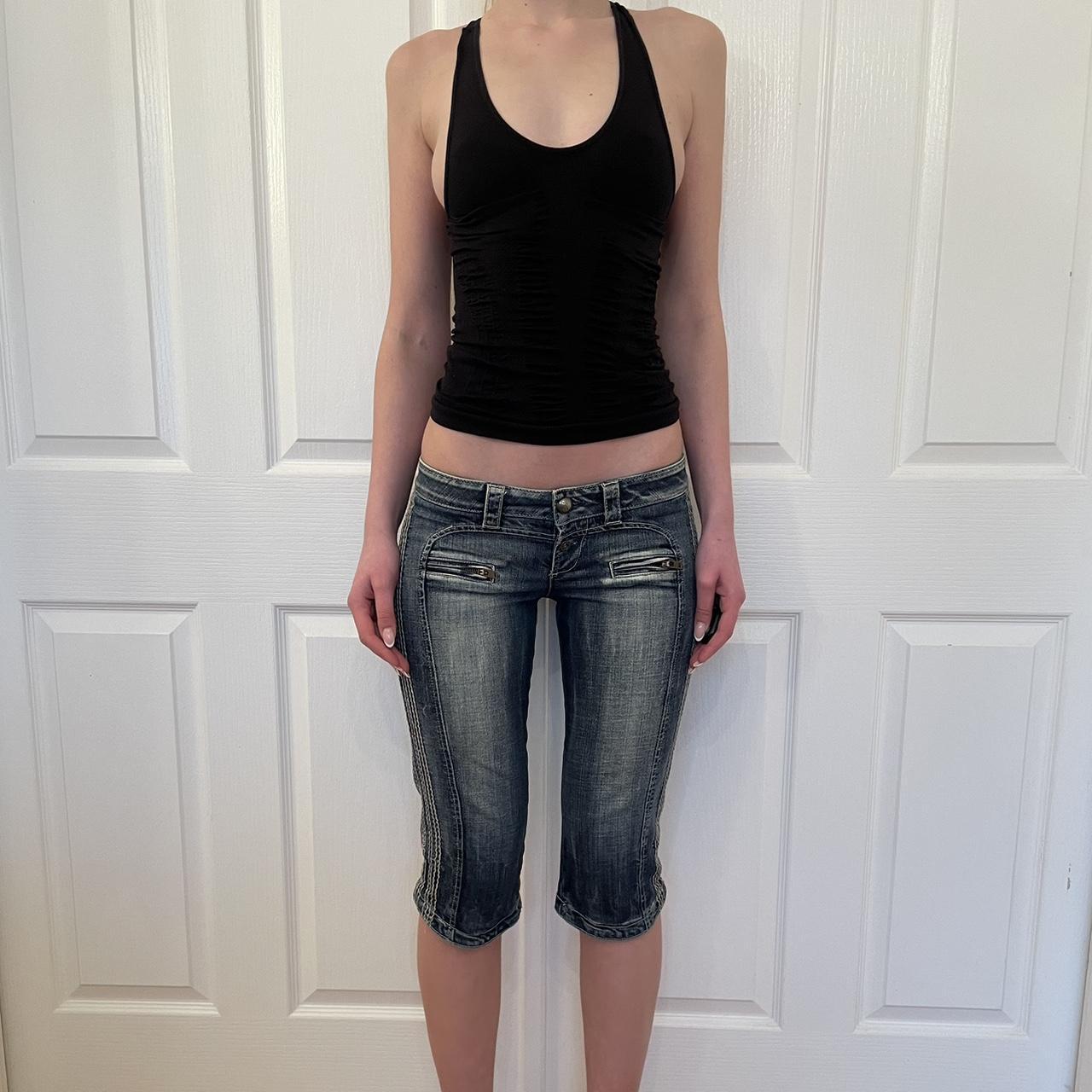 Guess low rise capri pants. The most iconic low... - Depop