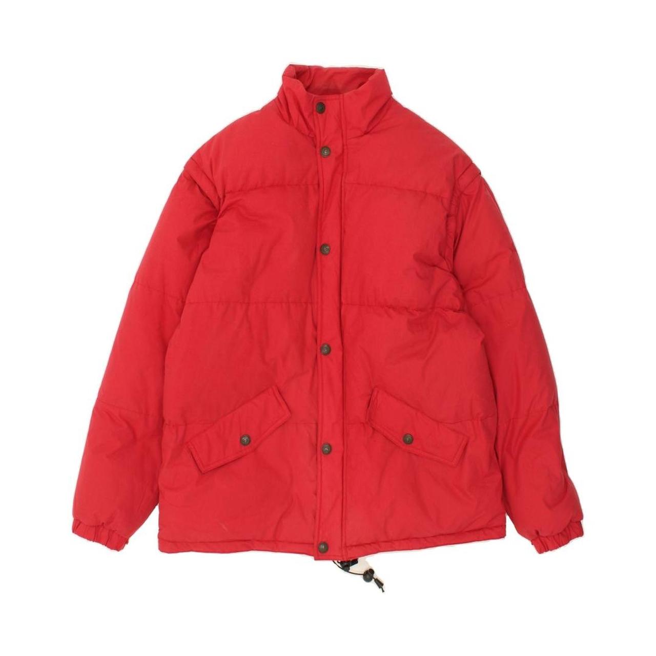 AUSTRALIAN L'ALPINA Mens Padded Jacket EU 52 XL Red... | Depop