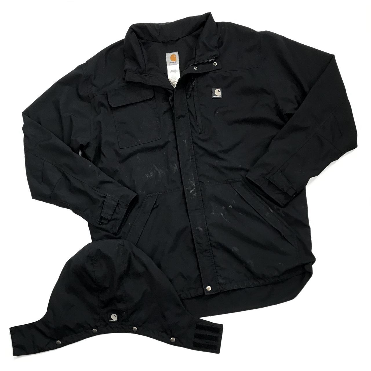 Carhartt Men's Black Jacket | Depop