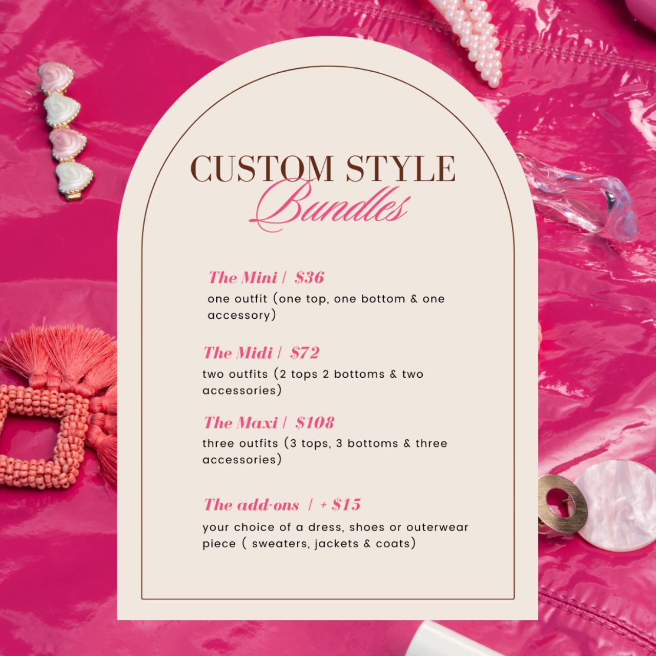 Custom Style Bundles Now Available! 💕 Please like... - Depop