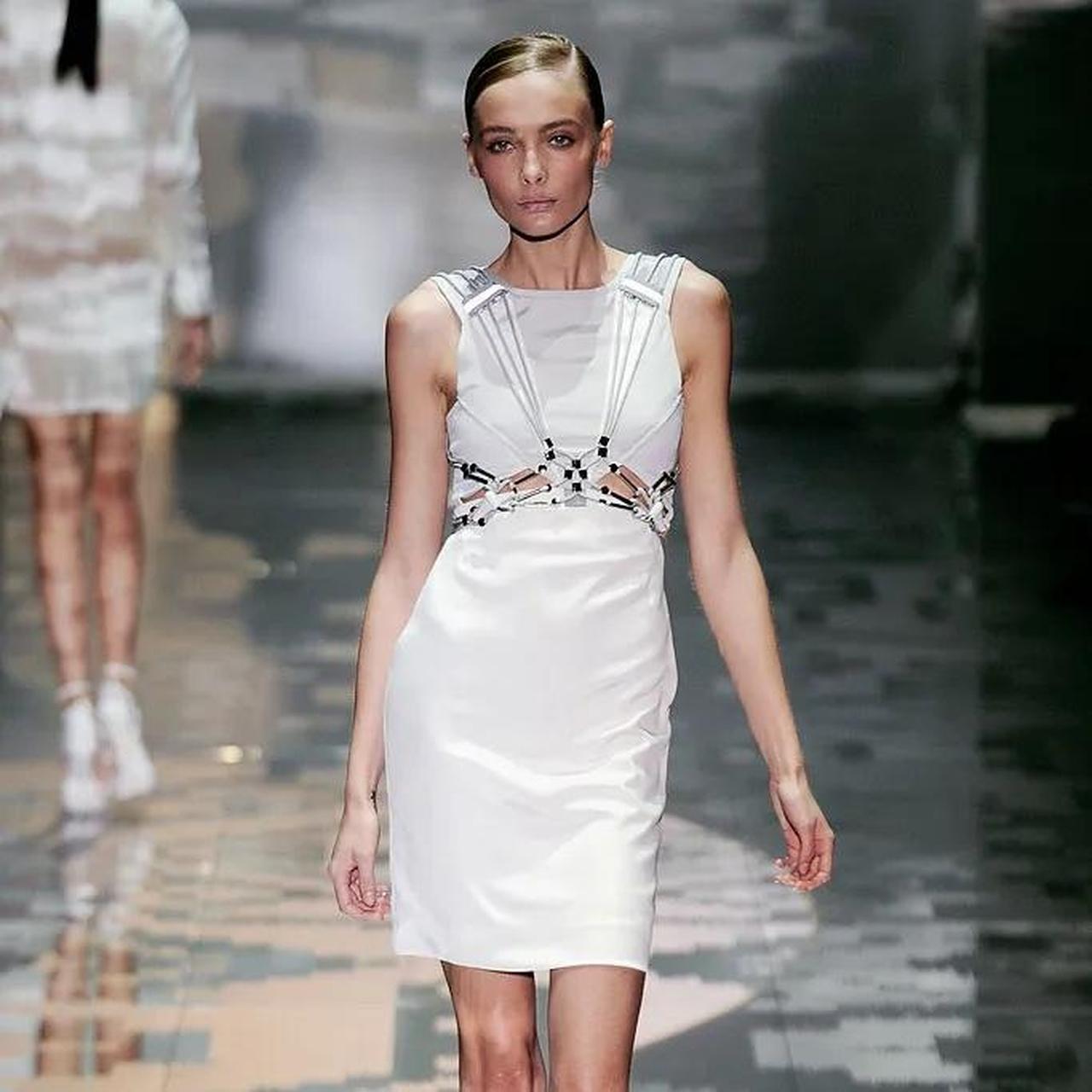 Iconic and rare Gucci 2010 runway mini dress with... - Depop