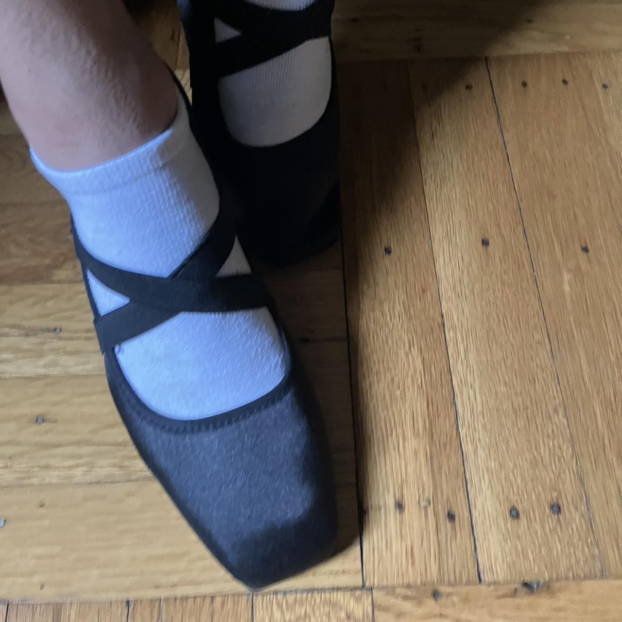 Satin Ballet Flats from Cider Women’s size 8 Never... - Depop