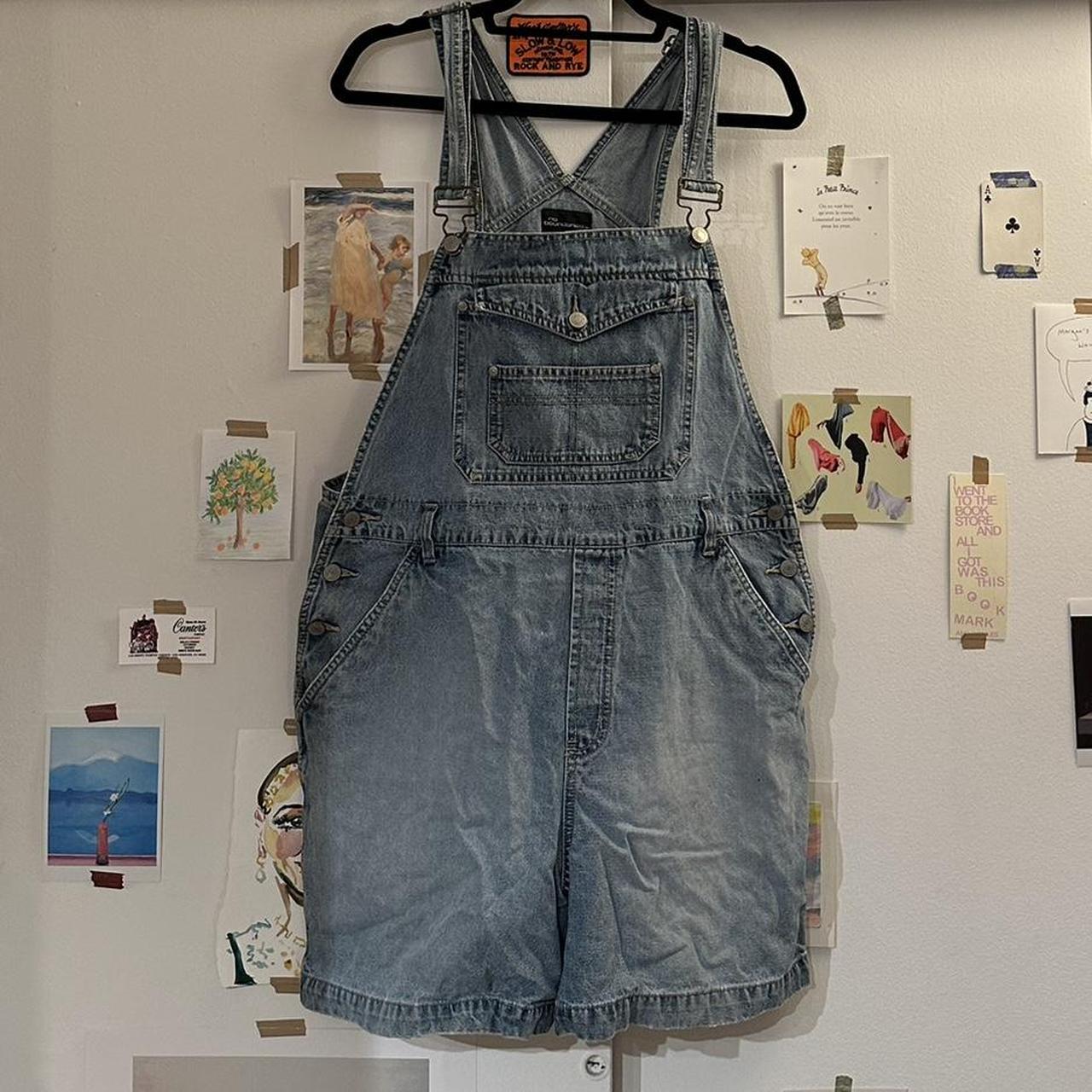 vintage 90s women’s shorteralls ⭐️💌 extremely cute &... - Depop