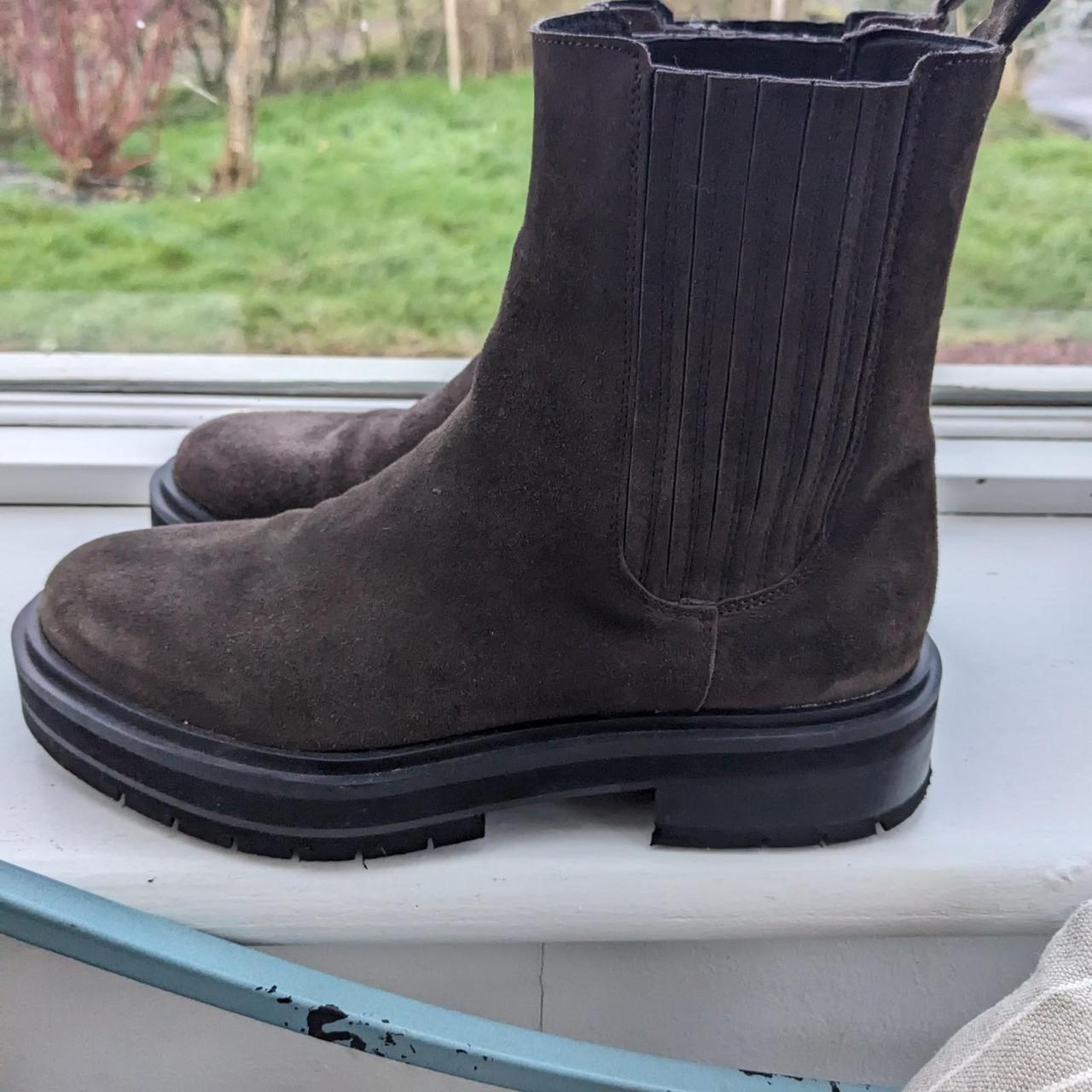 Arrieta Toppo brown suede platform ankle boots size... | Depop