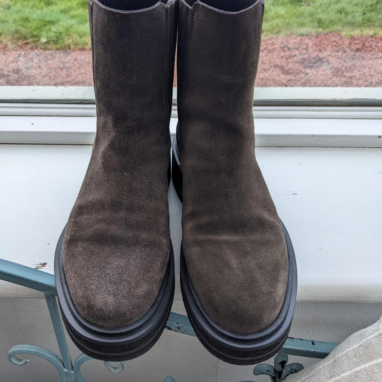 Arrieta Toppo brown suede platform ankle boots size... | Depop