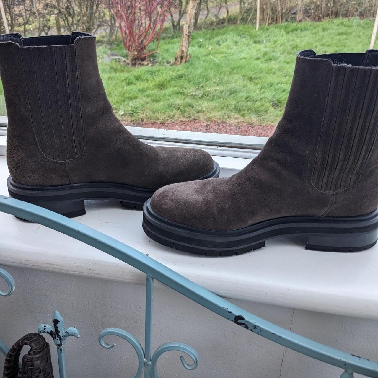 Arrieta Toppo brown suede platform ankle boots size... | Depop