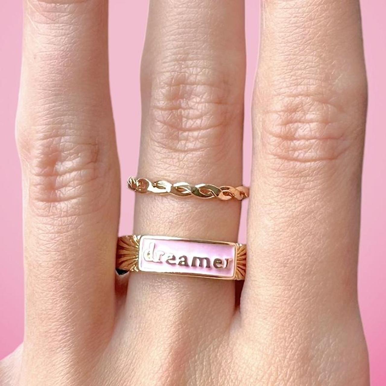 Set of 2 Gold Rings The perfect stack for... - Depop