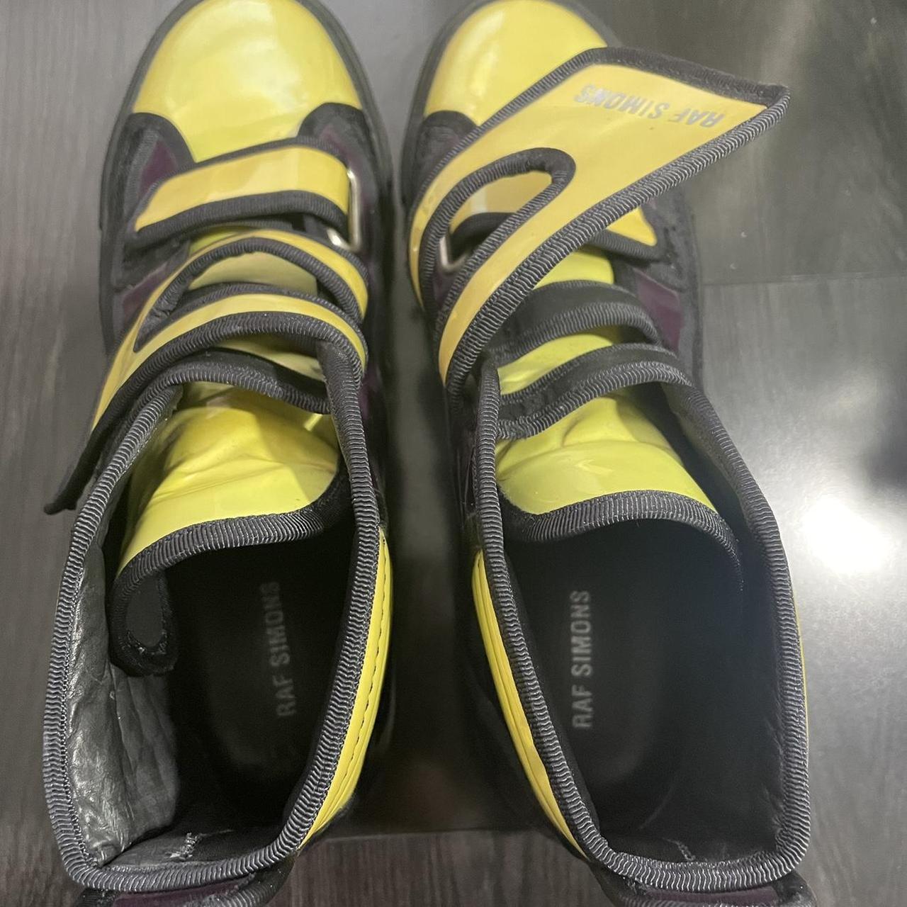 RAF Simons Velcro sneakers- size 42 - Patent and | Depop RAF Simons Velcro sneakers- size 42 - Patent and | Depop