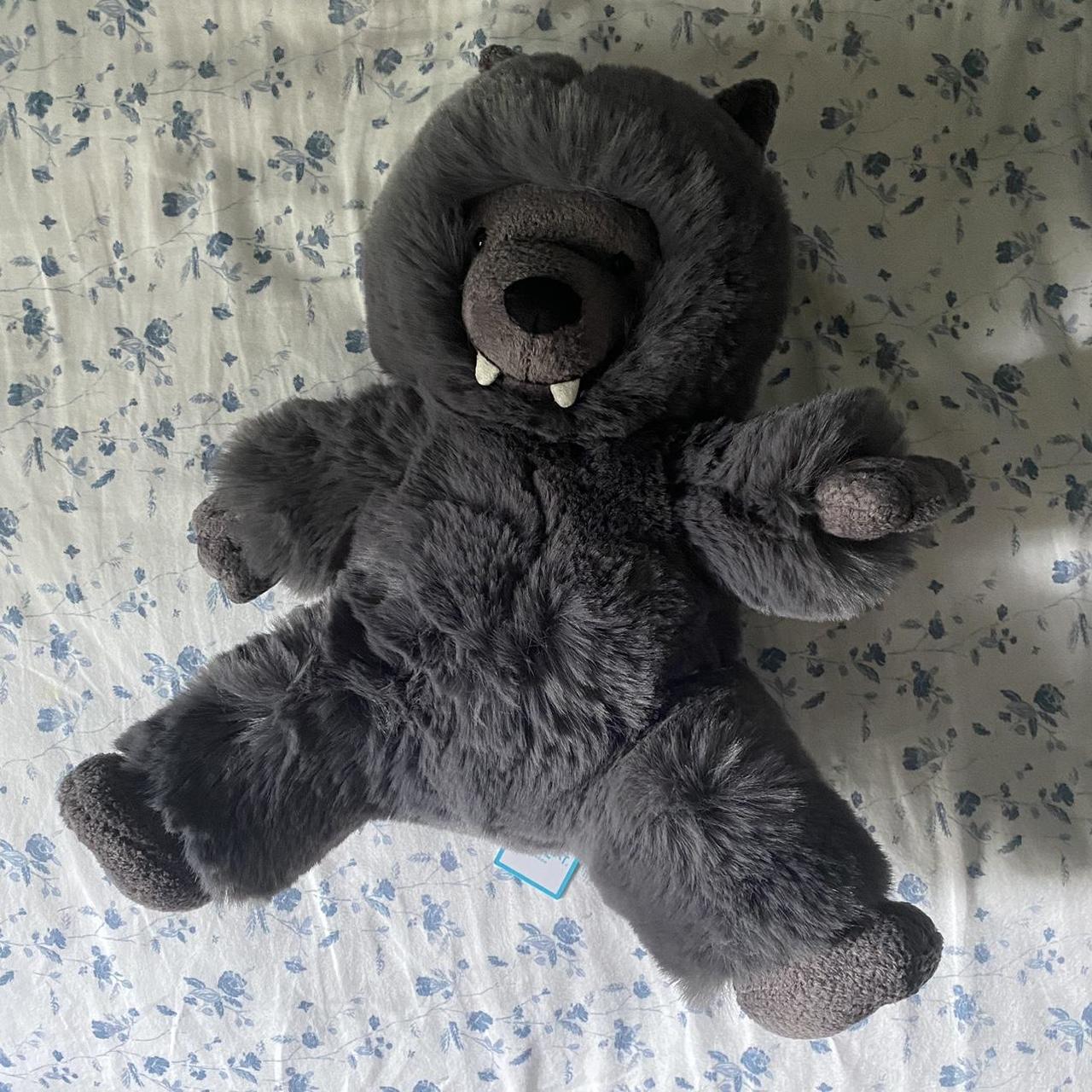 Jellycat Wilf Wolf stuffed animal BNWT LOOK AT HIM.... - Depop