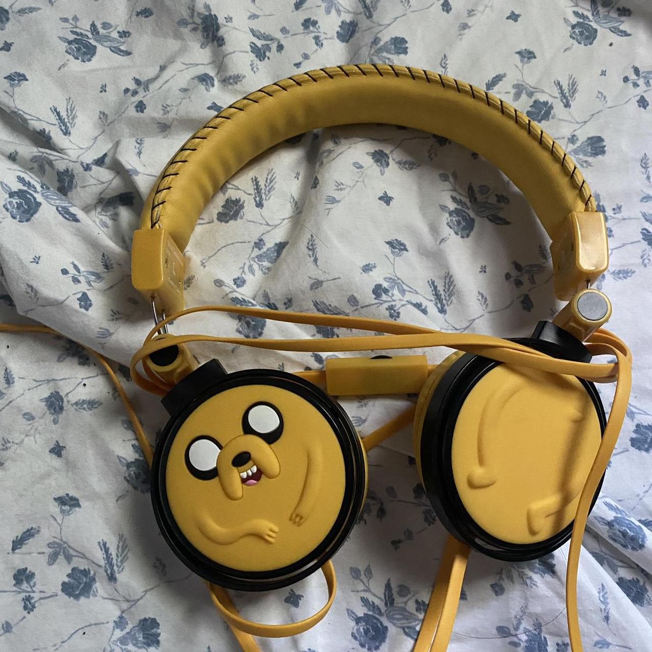 Jake the Dog, Adventure Time headphones⭐️⭐️ SO COOL.... - Depop
