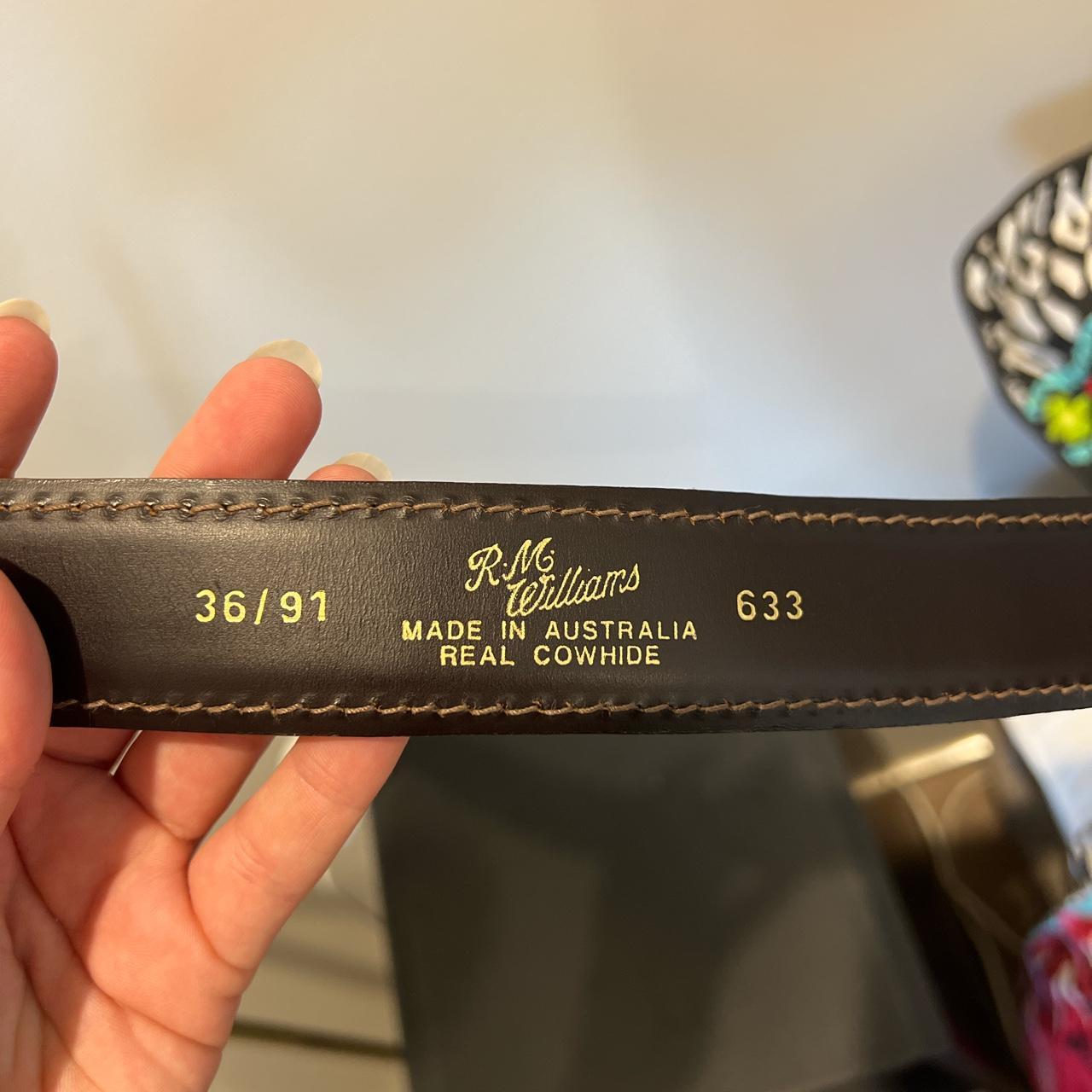 RM Williams belt 36/91 633 - Depop