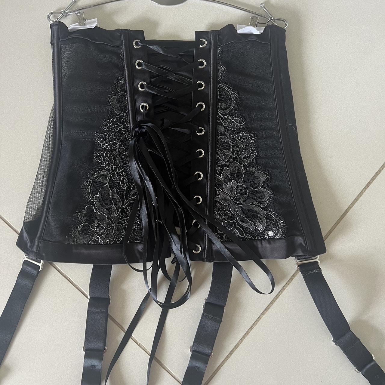 Honey Birdette Michelle Set Bra 10C Corset XS Thong... - Depop