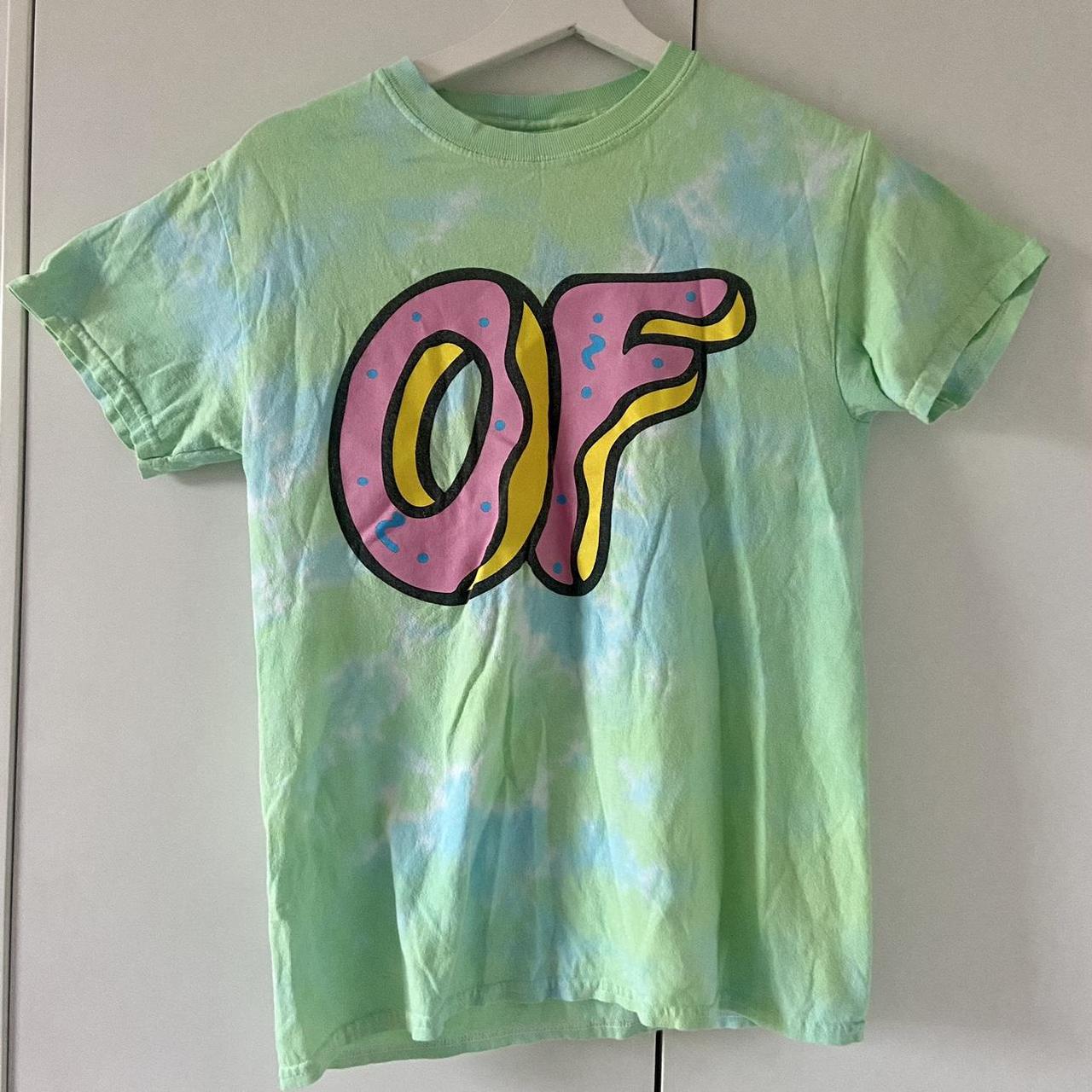 odd future donut tie dye t shirt size small good... - Depop