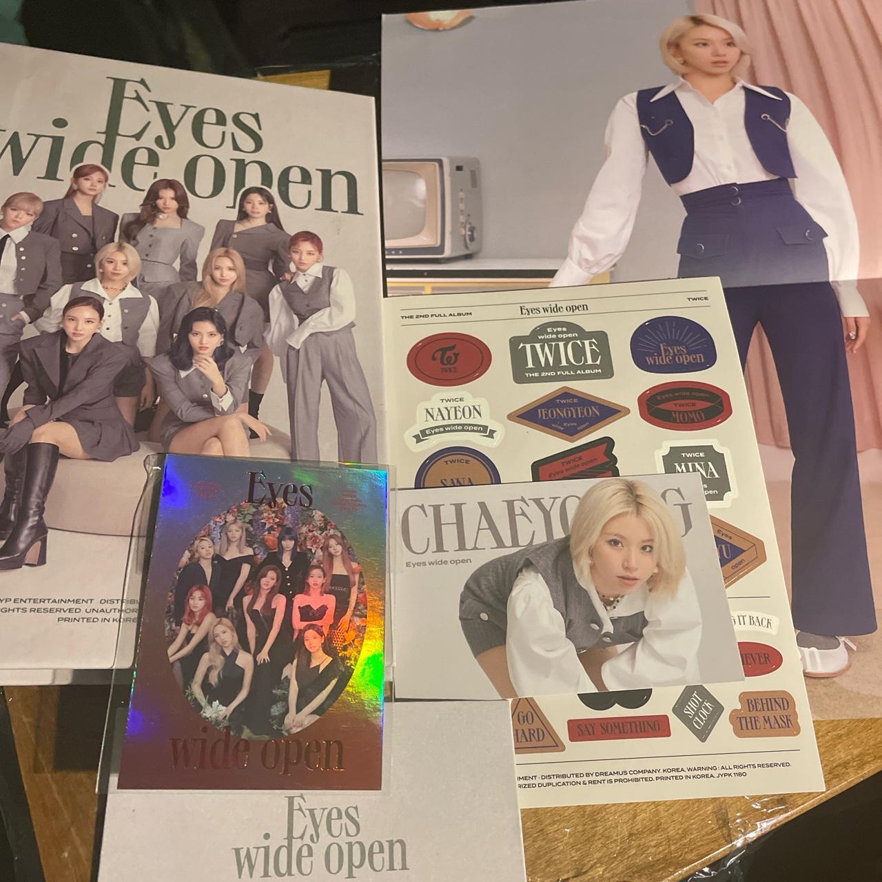Twice Eyes Wide Open Album Dahyun cd Photobook... - Depop