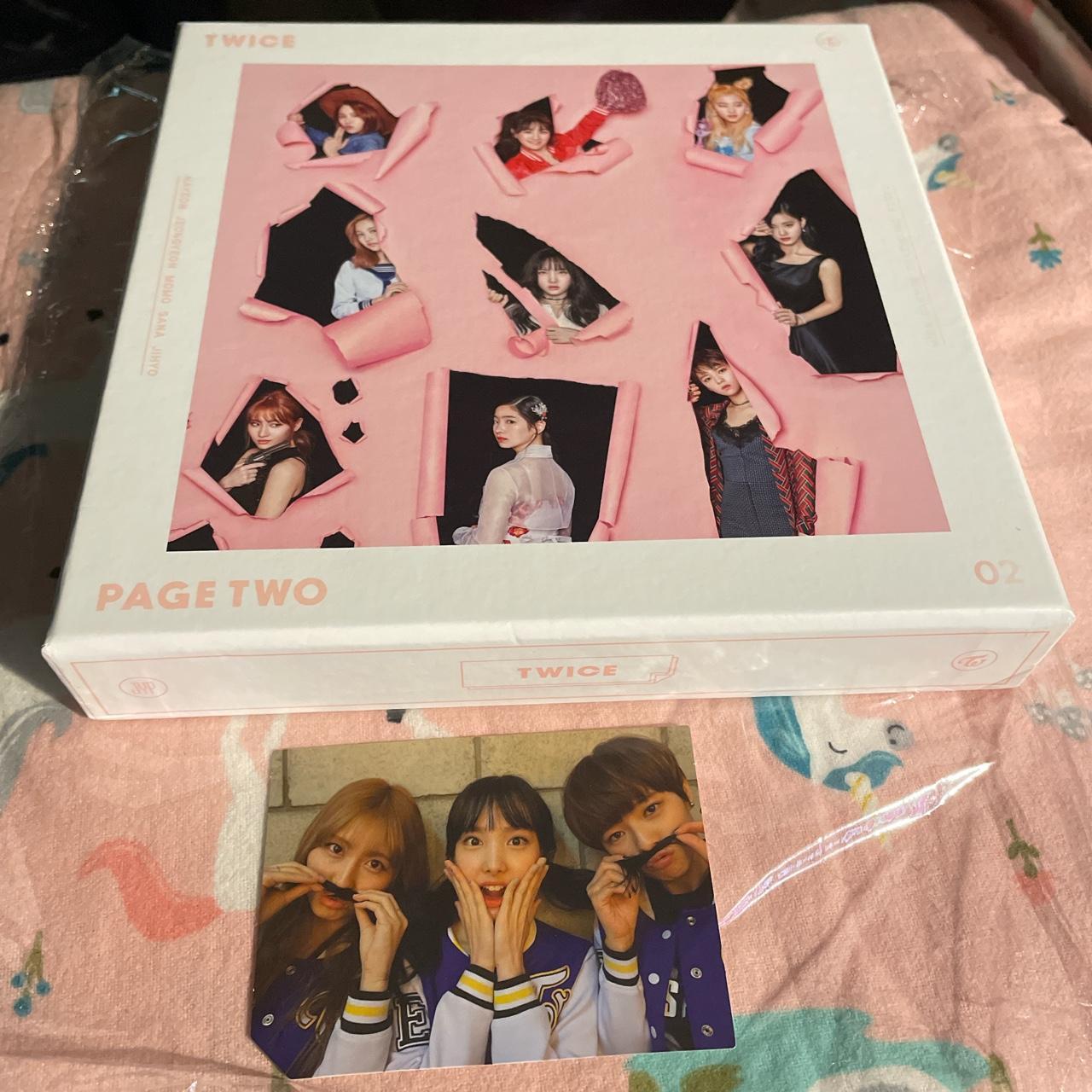 Twice Page Two album Cd Photo book Unit photocard... - Depop