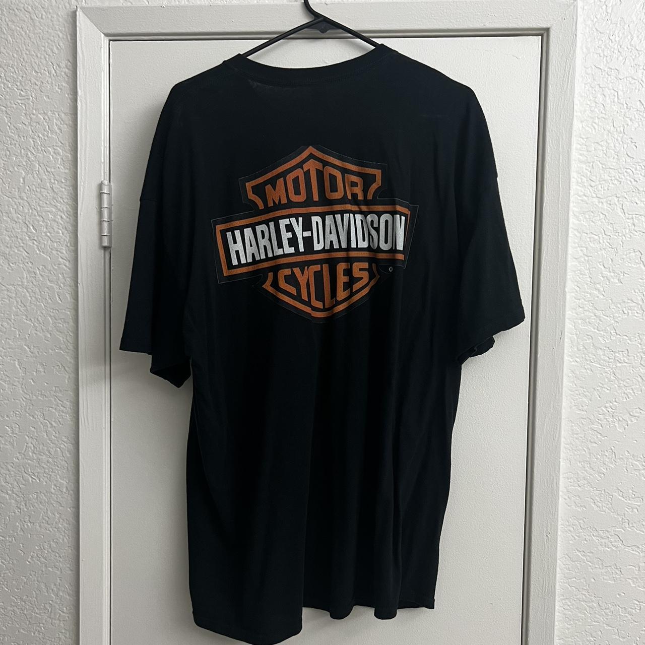 Harley Davidson real steel shirt not vintage baggy 2XL - Depop