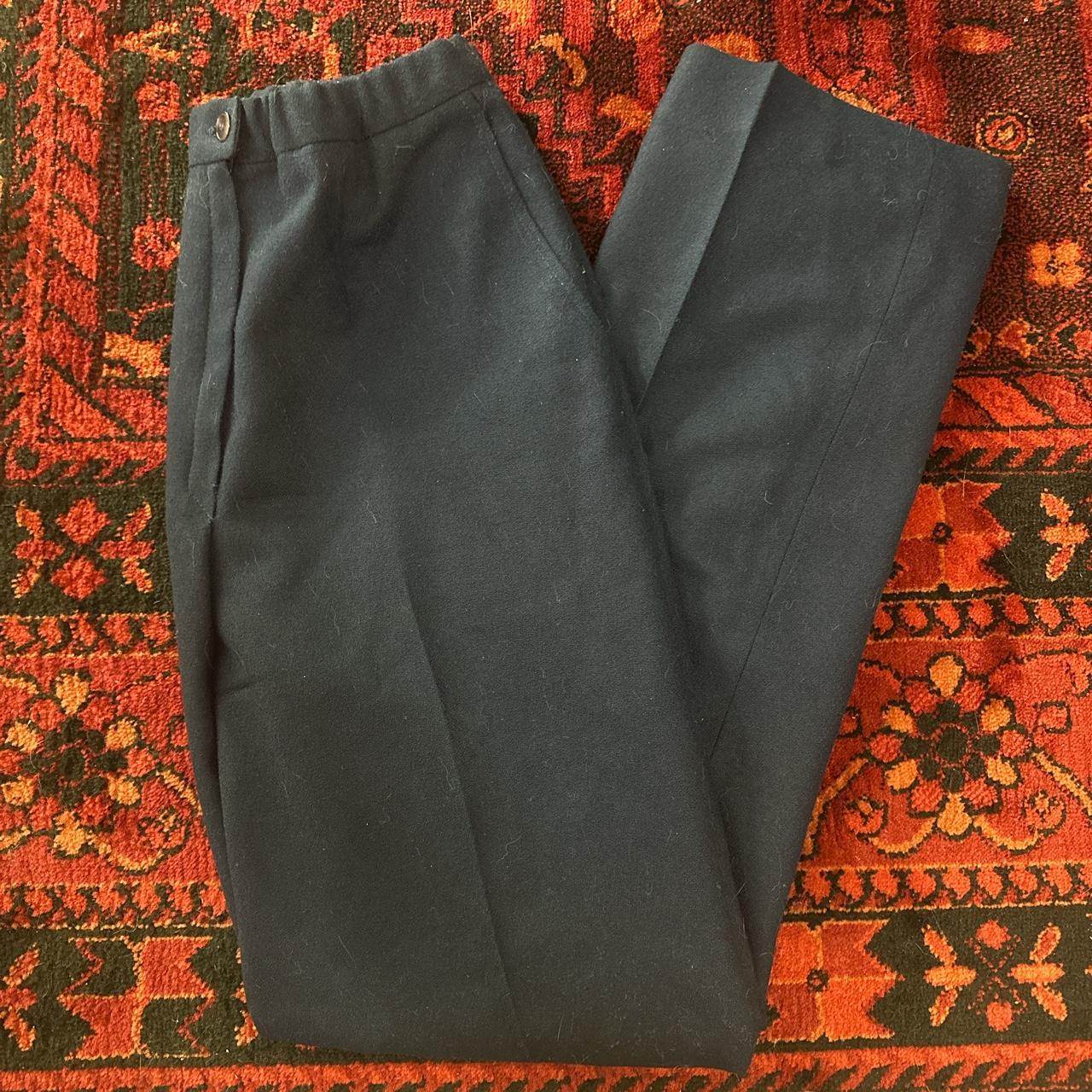 navy blue Pendleton pants, wool material. just needs... - Depop