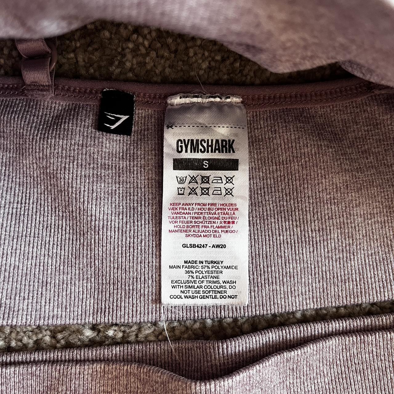 Gymshark Women's Purple and Grey Leggings | Depop