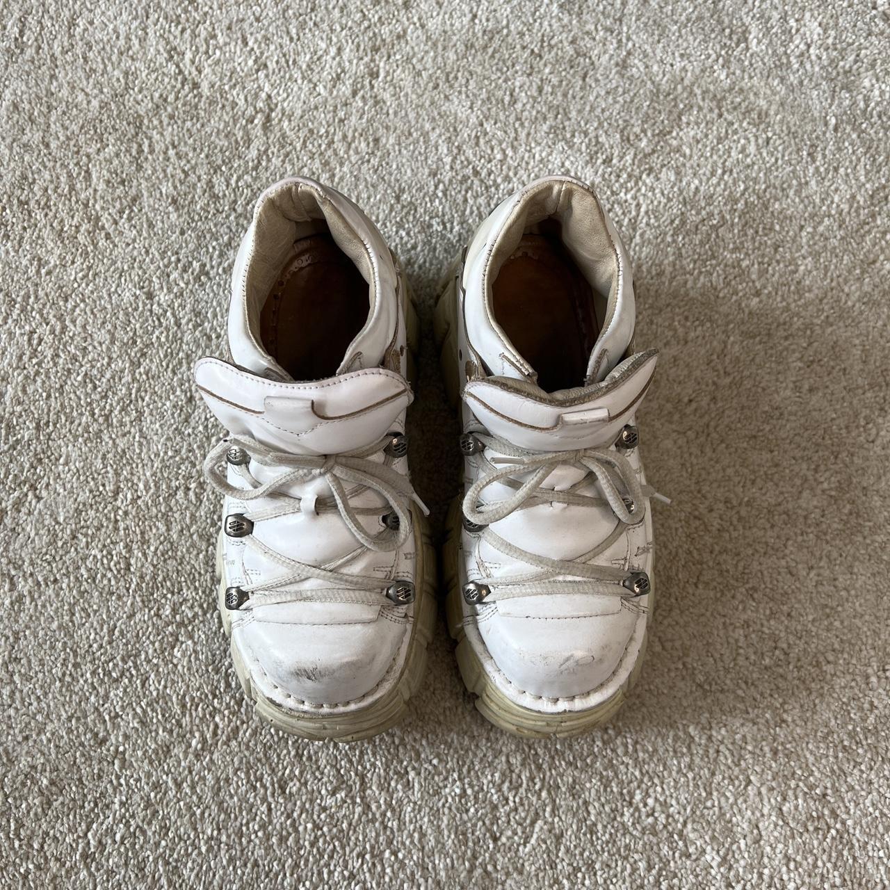 New Rock Women's White Footwear | Depop