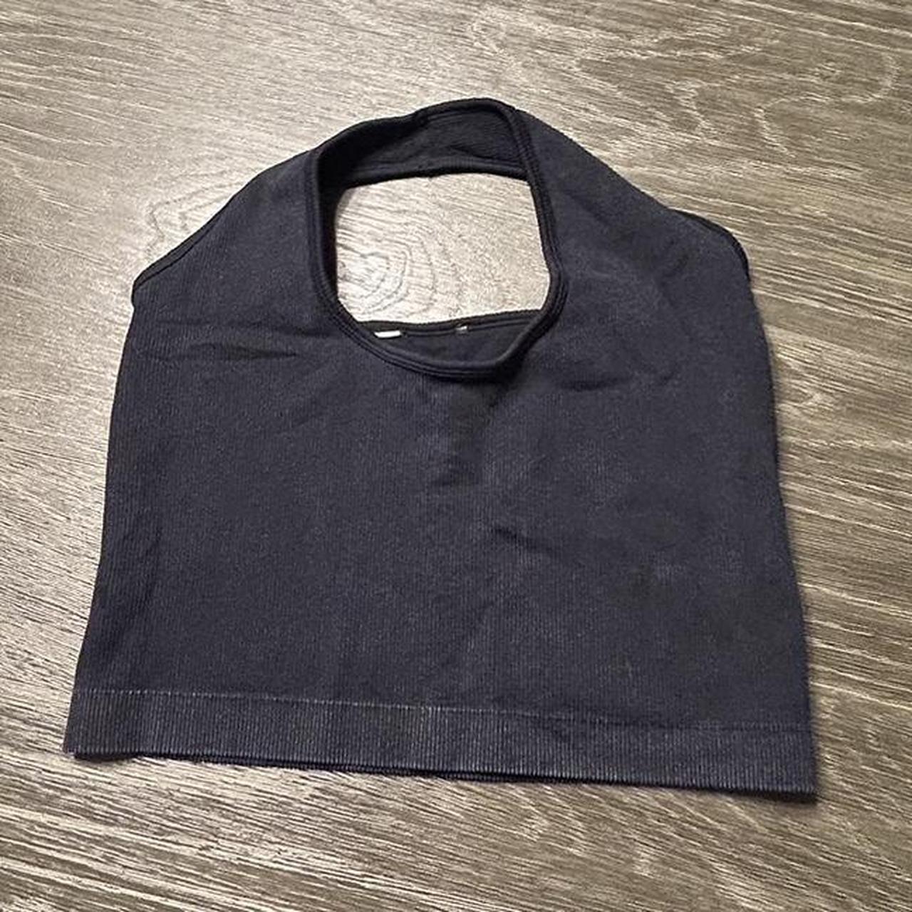 Joylab black top. Super thick Ribbed material. Long... | Depop