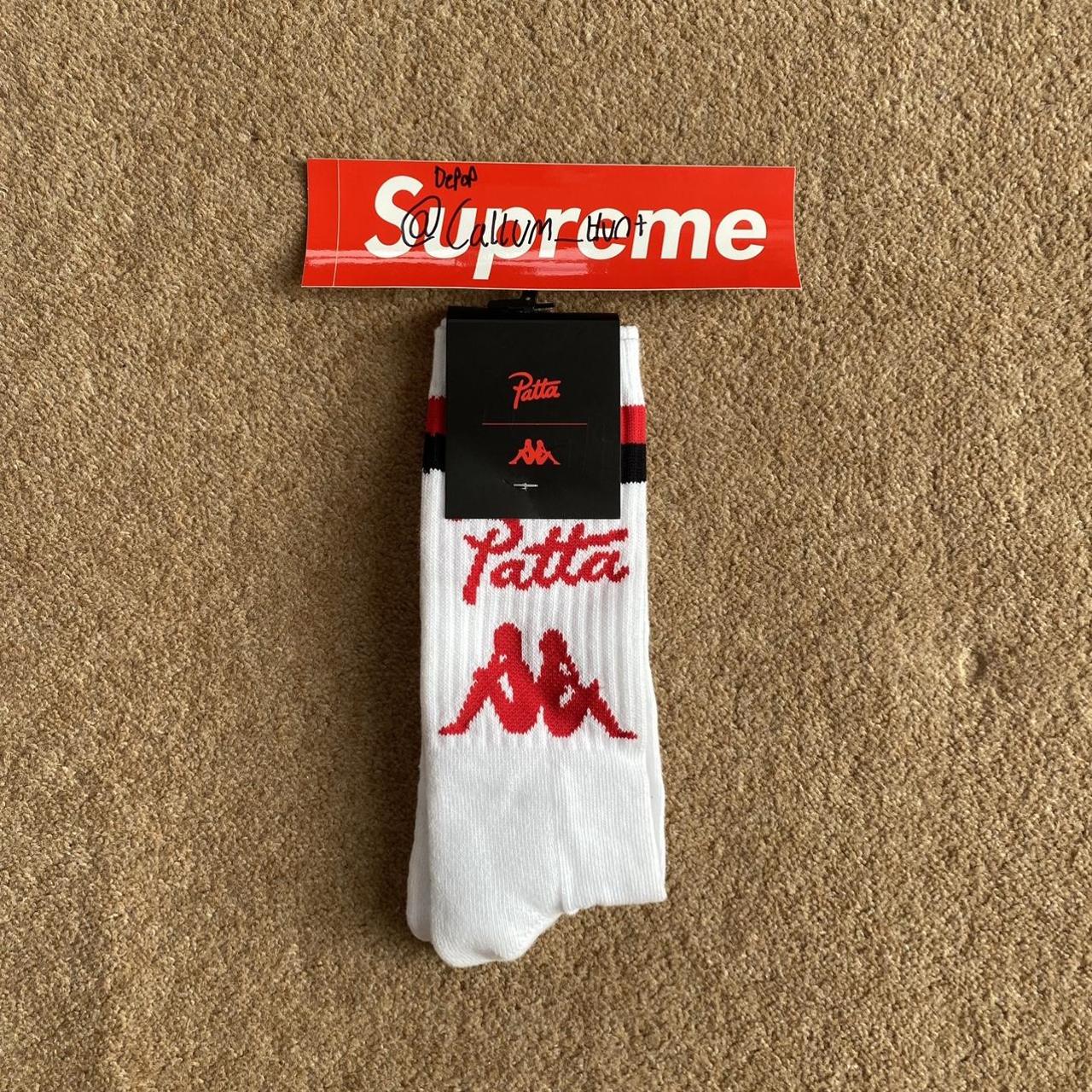 Rare Patta X Kappa collaboration socks - Depop