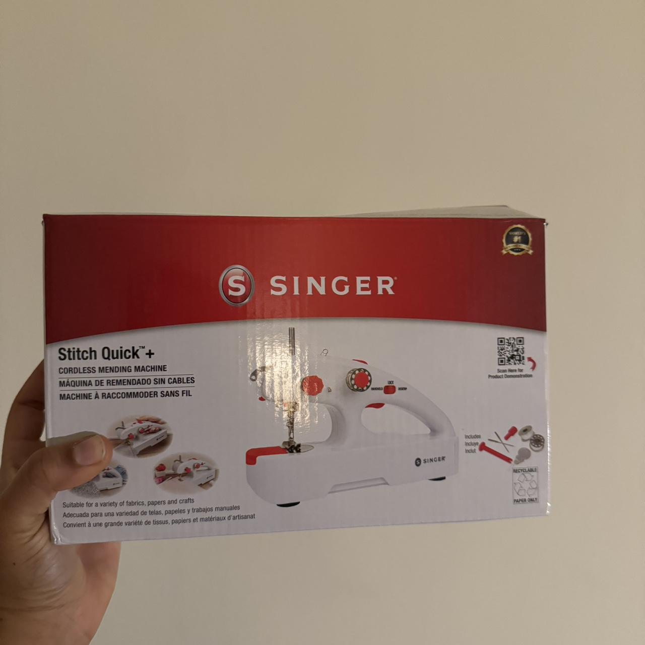 Singer Stitch Quick + sewing machine #sewingmachine... - Depop