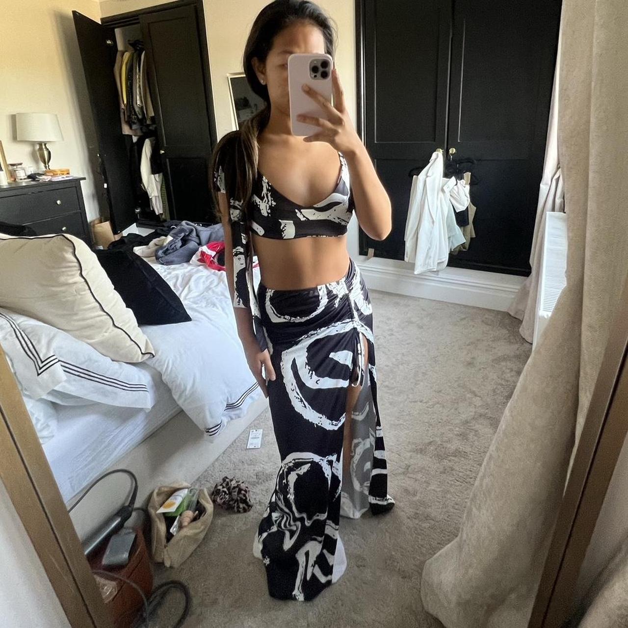 Millie modelli inspired co ord Worn once Size 6/small - Depop