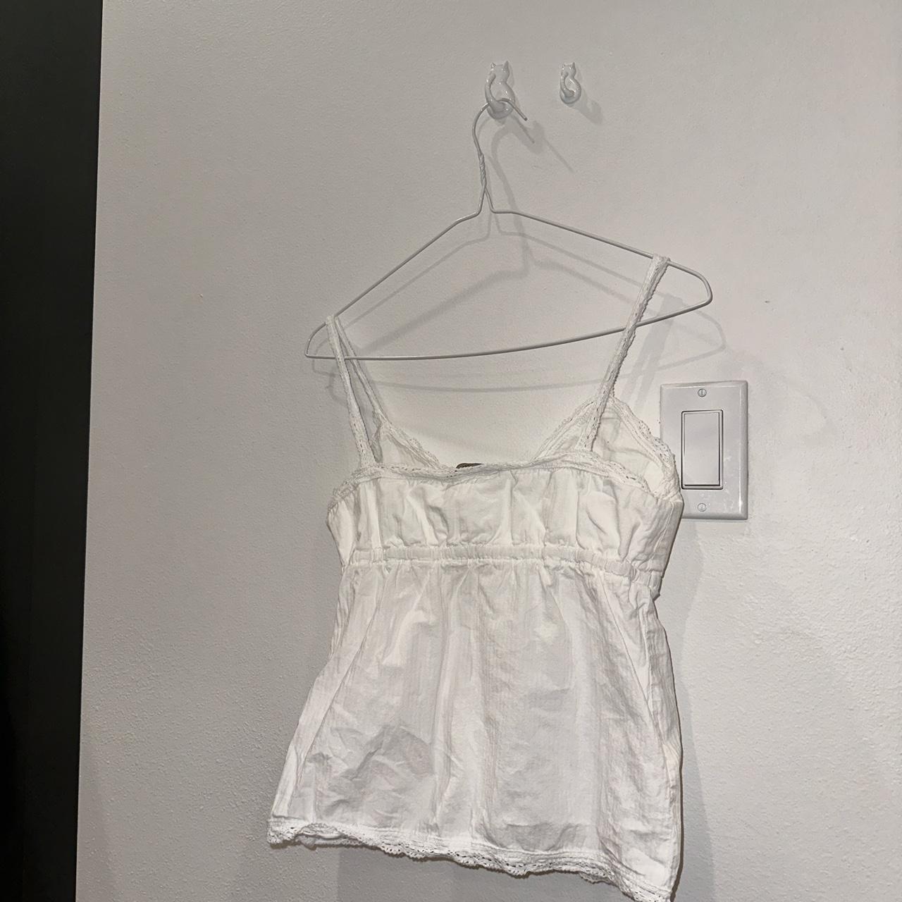 brandy melville edith lace tank top - Depop