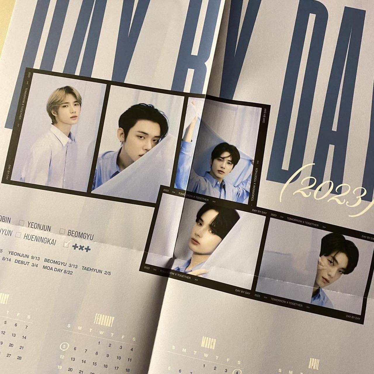 TXT seasons greetings 2023 poster calender No... - Depop