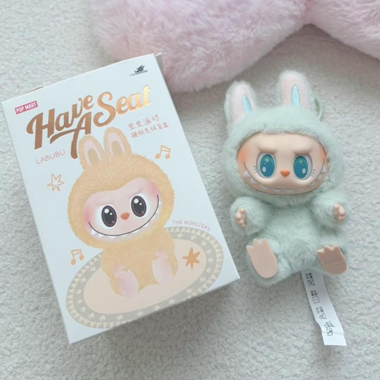 QuQu Labubu from Popmart 🤍 authentic, comes with all... | Depop