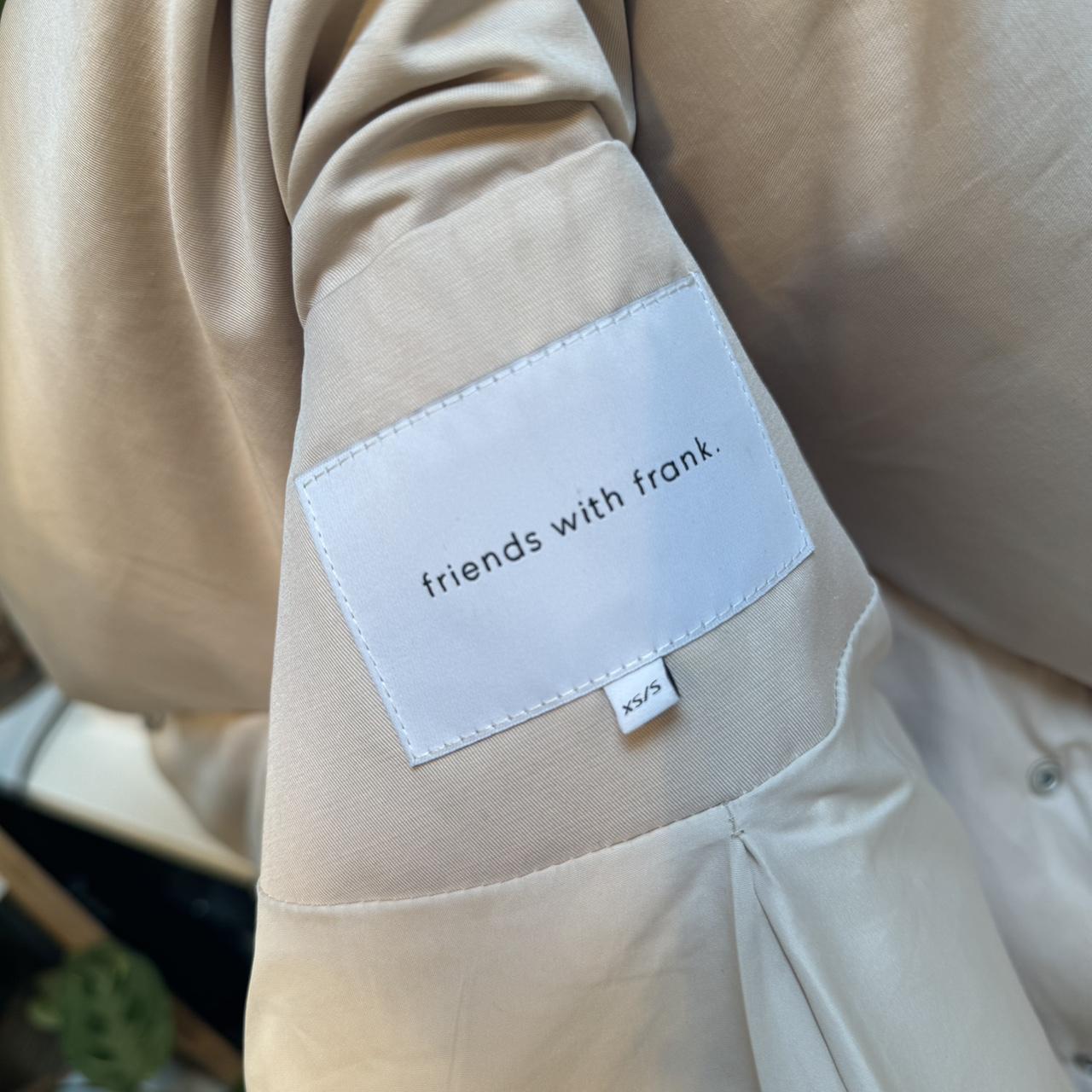 Friends with Frank puffer jacket in Stone Size XS... - Depop