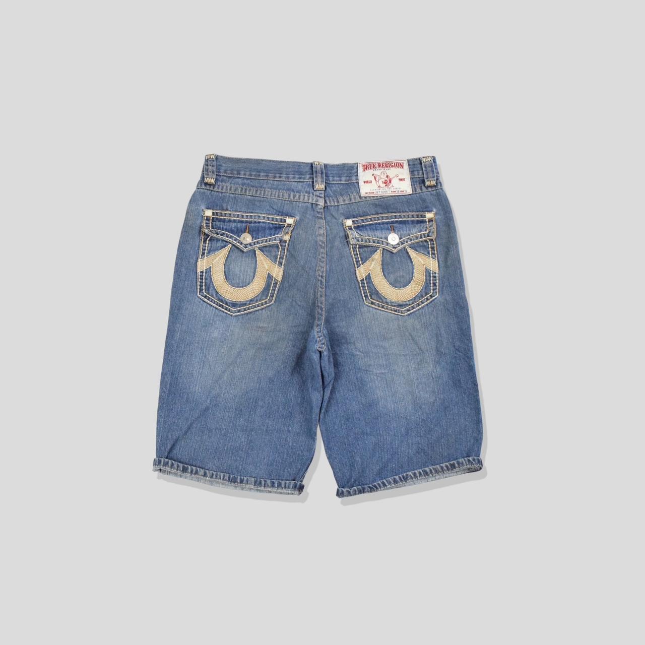 True religion denim shorts Vintage True Religion... - Depop