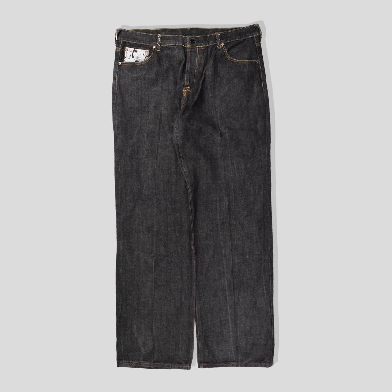 embroidered japanese jeans Authentic Vintage RMC... - Depop