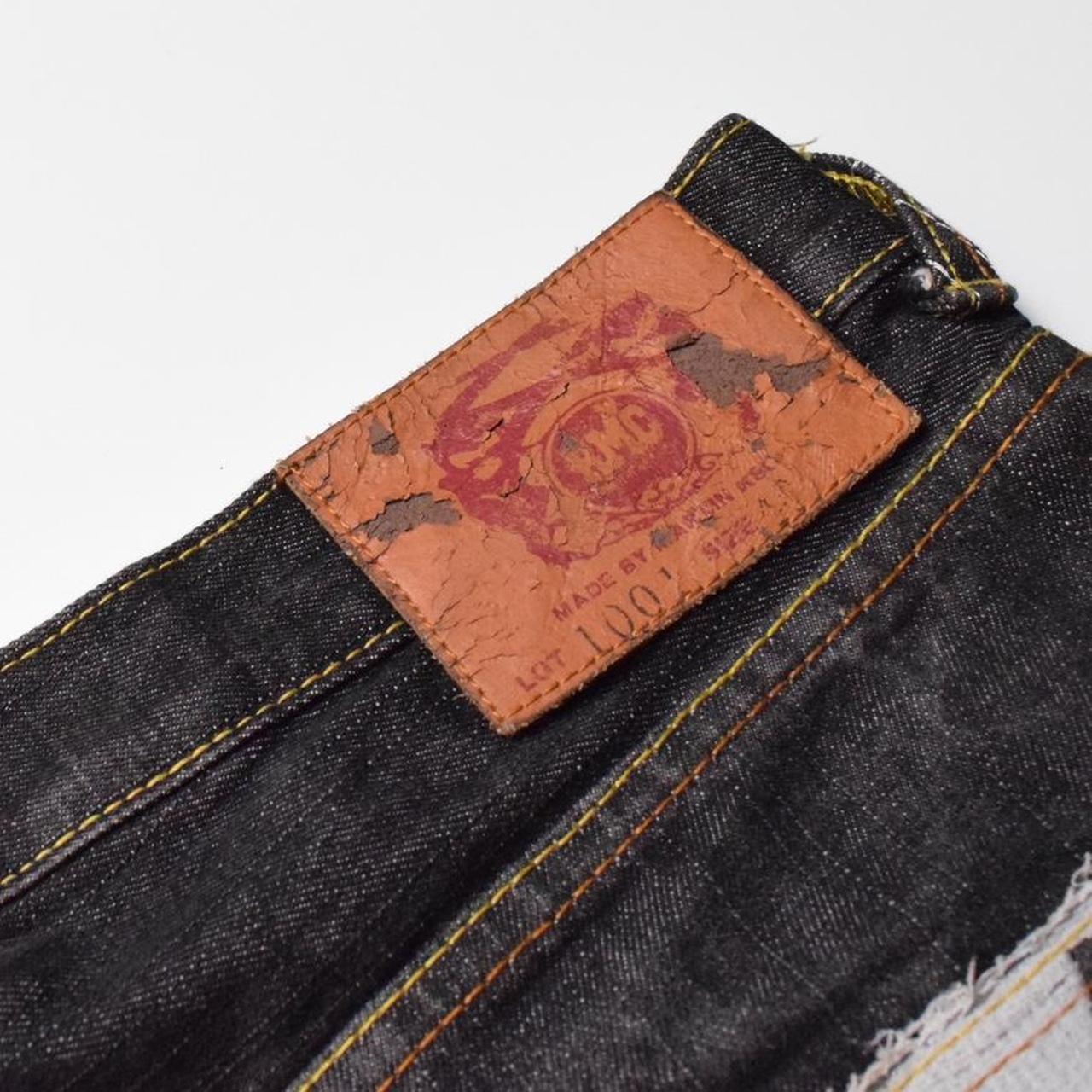 embroidered japanese jeans Authentic Vintage RMC... - Depop