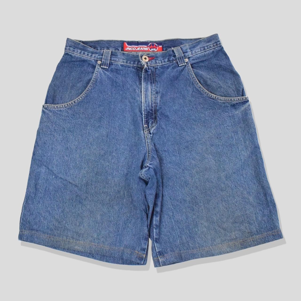 Jnco jorts Vintage 00s JNCO Embroidered Skeleton... - Depop