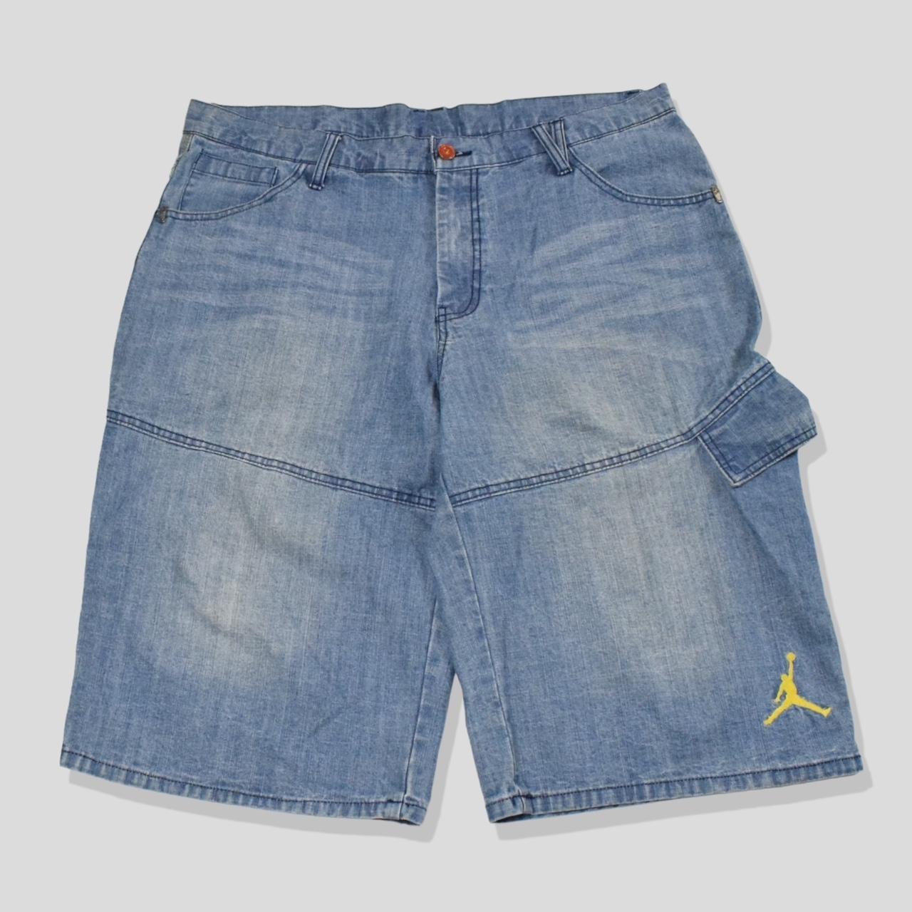 hip hop skate denim shorts jorts Vintage 00s Air