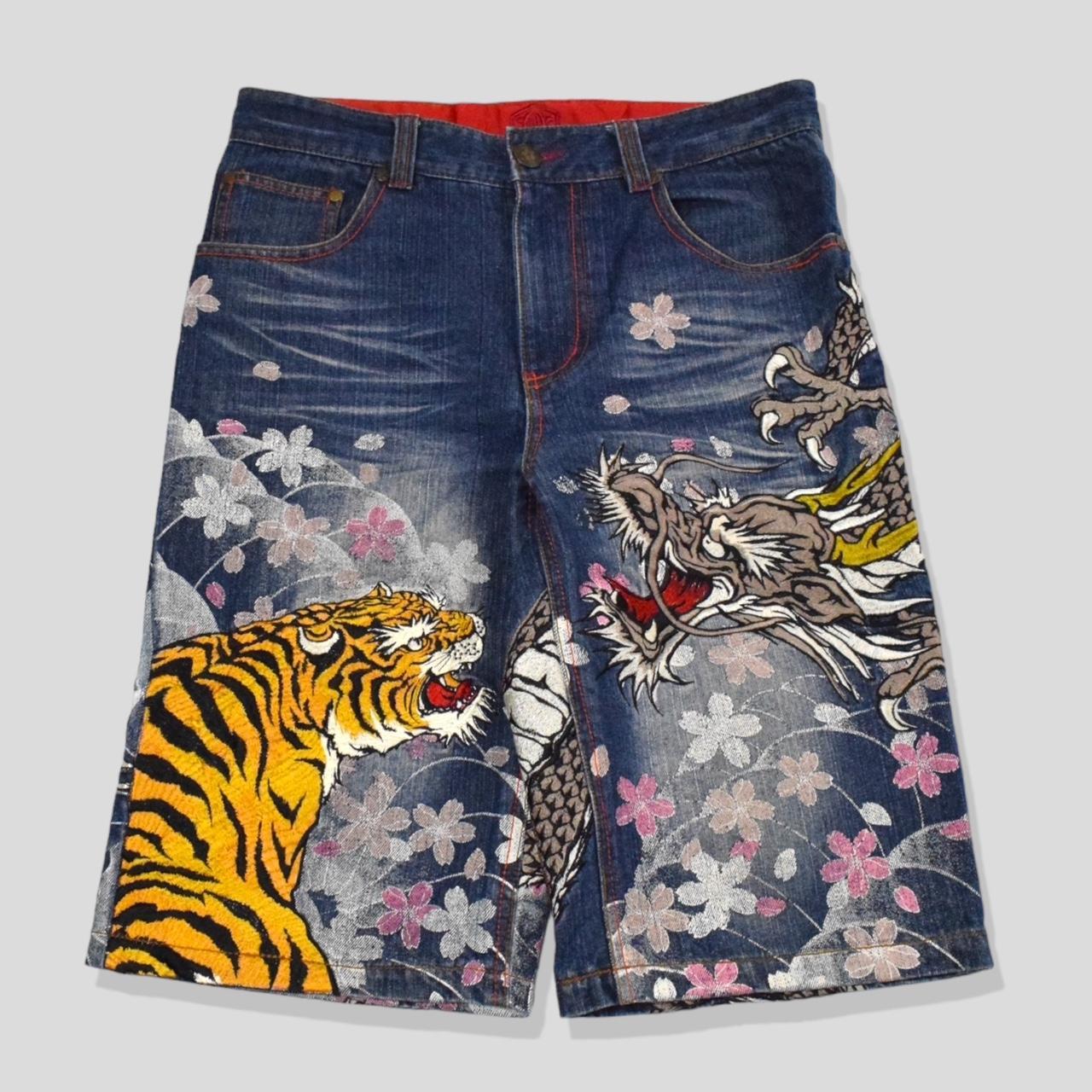 Japanese jorts Authentic Japanese Tradition... - Depop