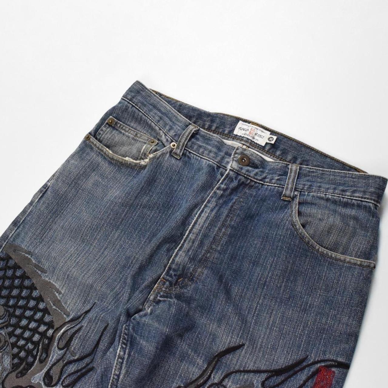 Karakuri jeans Authentic Vintage Japanese Karakuri... | Depop