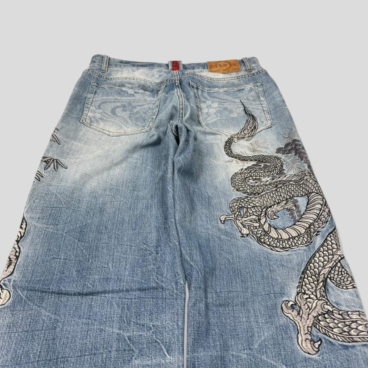 Karakuri jeans Authentic Vintage Japanese Karakuri... | Depop