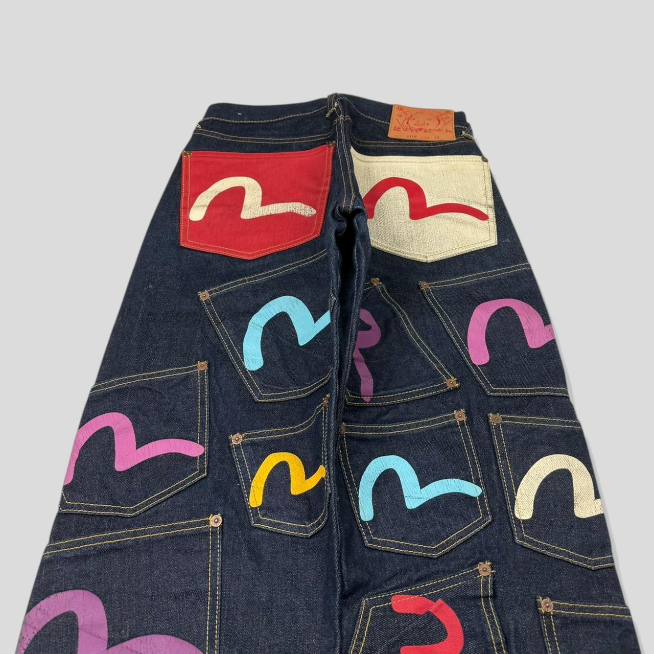 Evisu Jeans Authentic Vintage Evisu Multi-pocket... | Depop