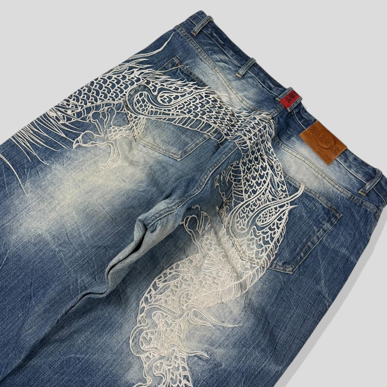 Karakuri jeans Authentic Vintage Japanese Karakuri... | Depop