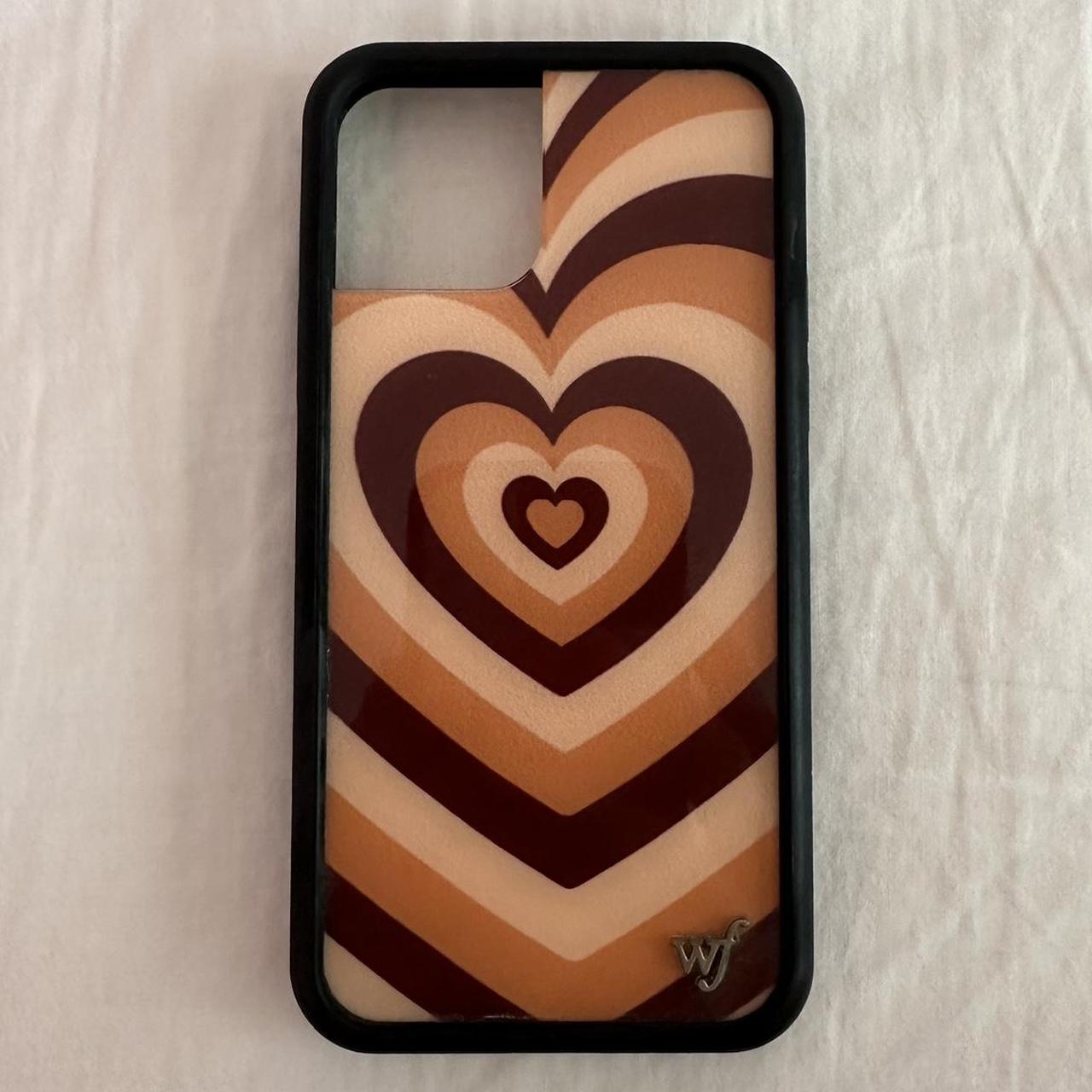 iphone 11 pro wildflower latte love case!! in great... - Depop