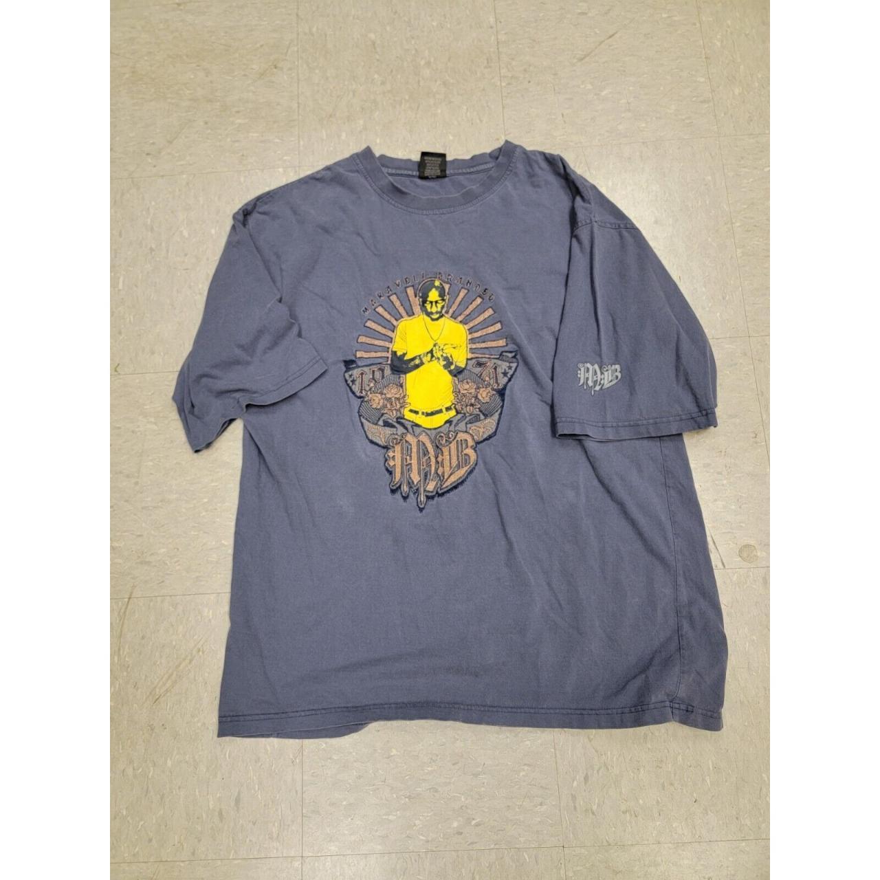 VTG MAKAVELI BRANDED TUPAC 90s 2Pac Short Sleeve... - Depop