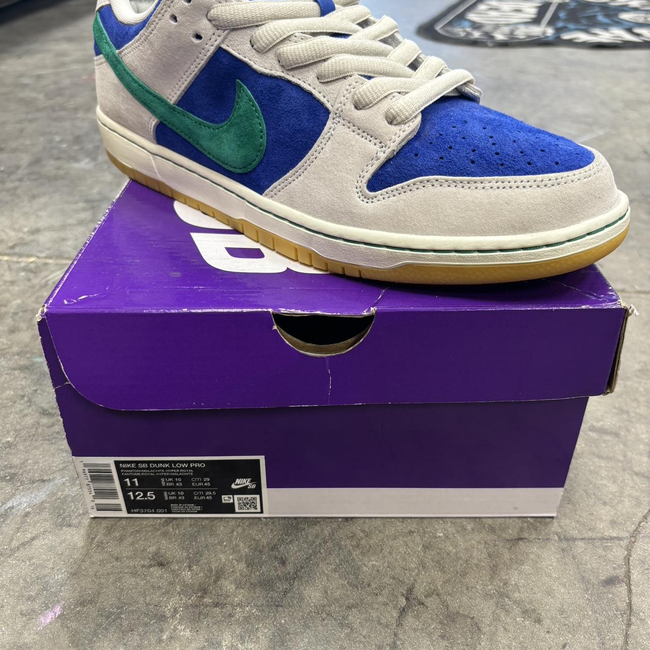 NIKE SB phantom hyper royal dunk low Brand new... - Depop