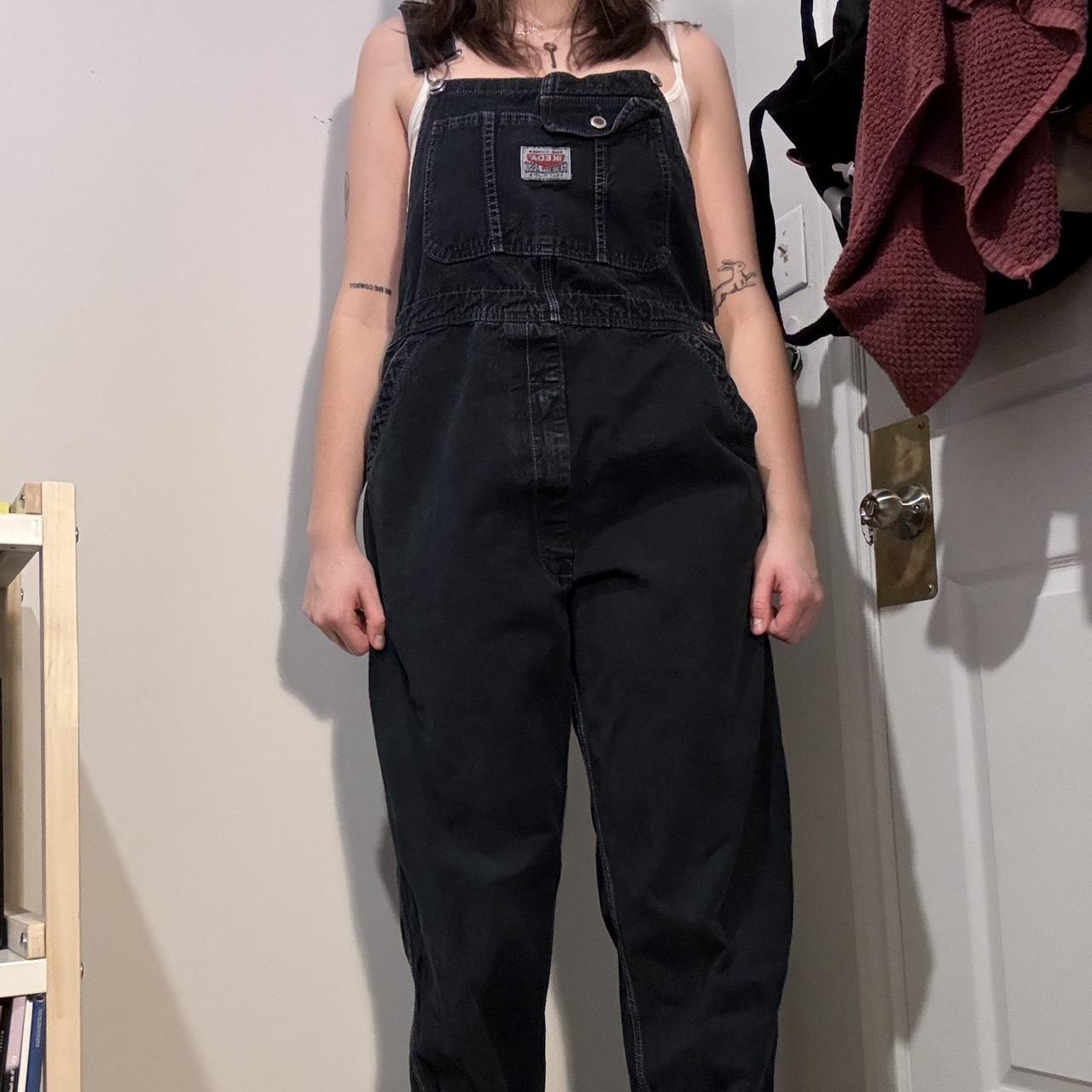 Ikeda Vintage Dark Wash Overalls DM for... - Depop