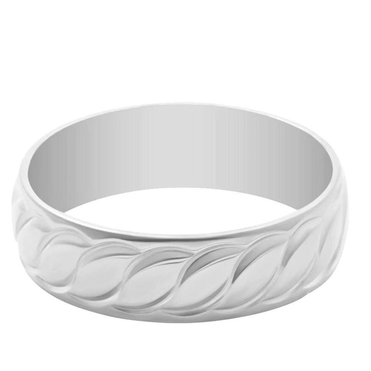 BOHOMOON ILLUSION RING. SLIVER. US 7/ UK N/ EUR 54... - Depop