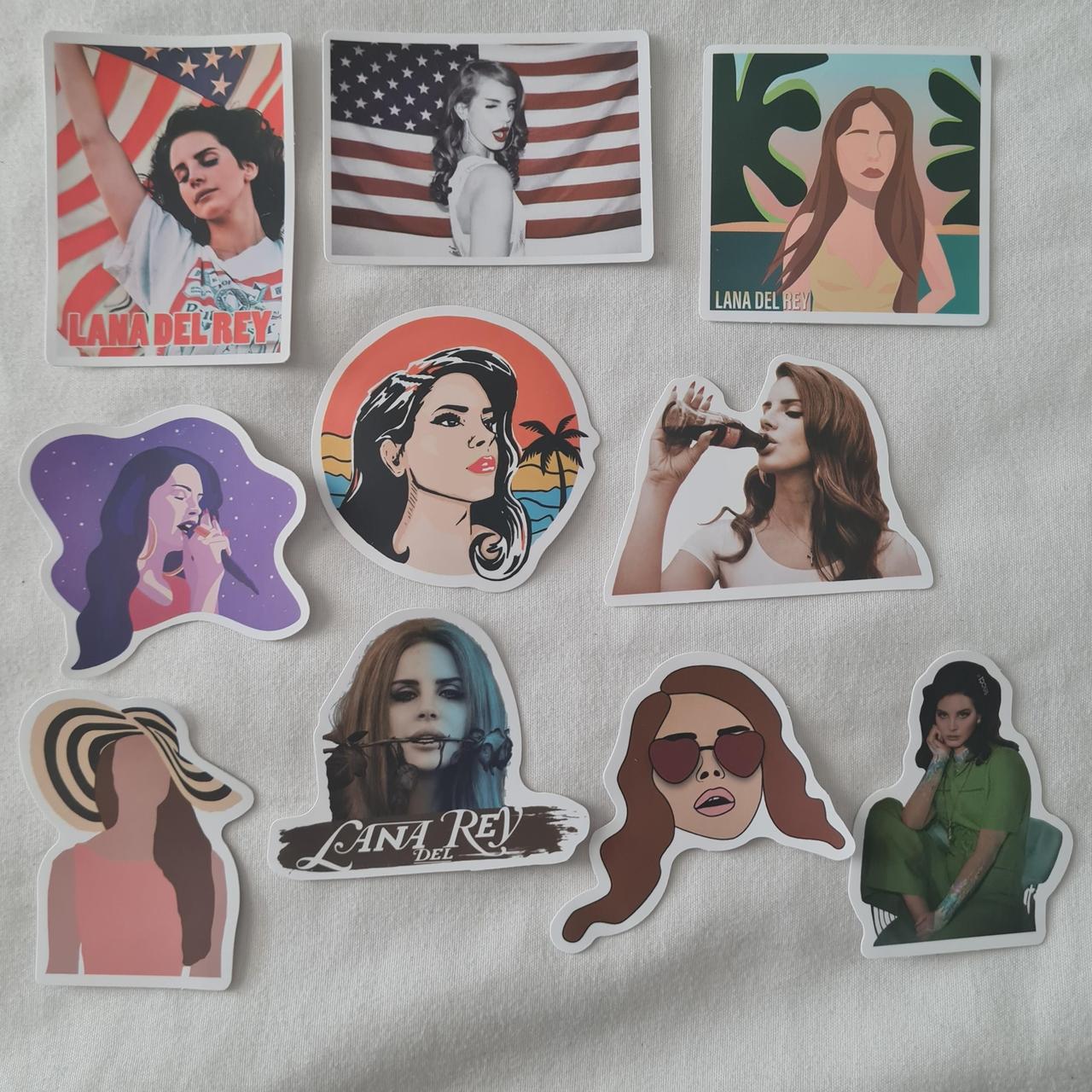 10 pack Lana Del Rey stickers ️ ️ Great for any lana... - Depop